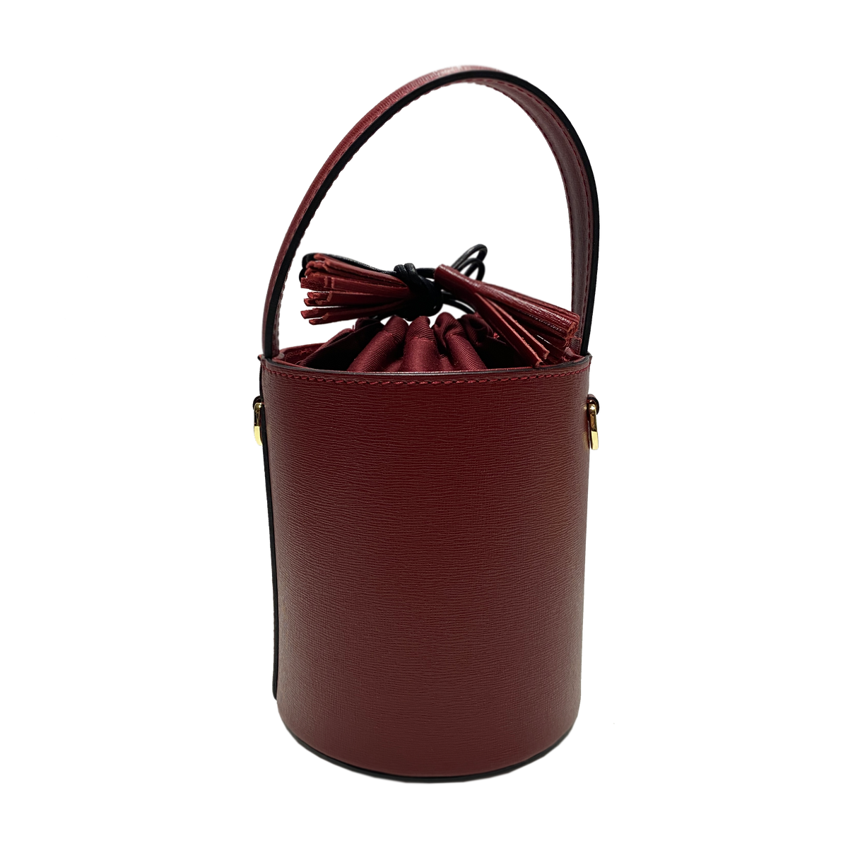 Mini Catherine burgundy interno burgundy | LE NOM